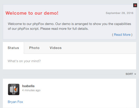 Engagement - phpFox Social Network