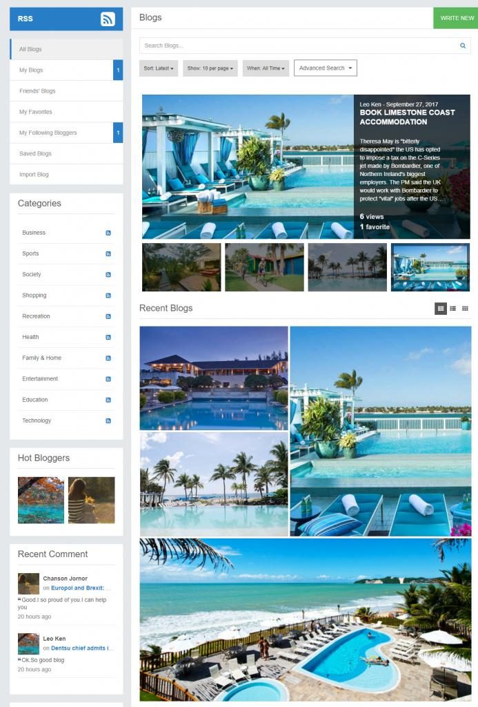 phpFox| New Apps and Themes in October 2017