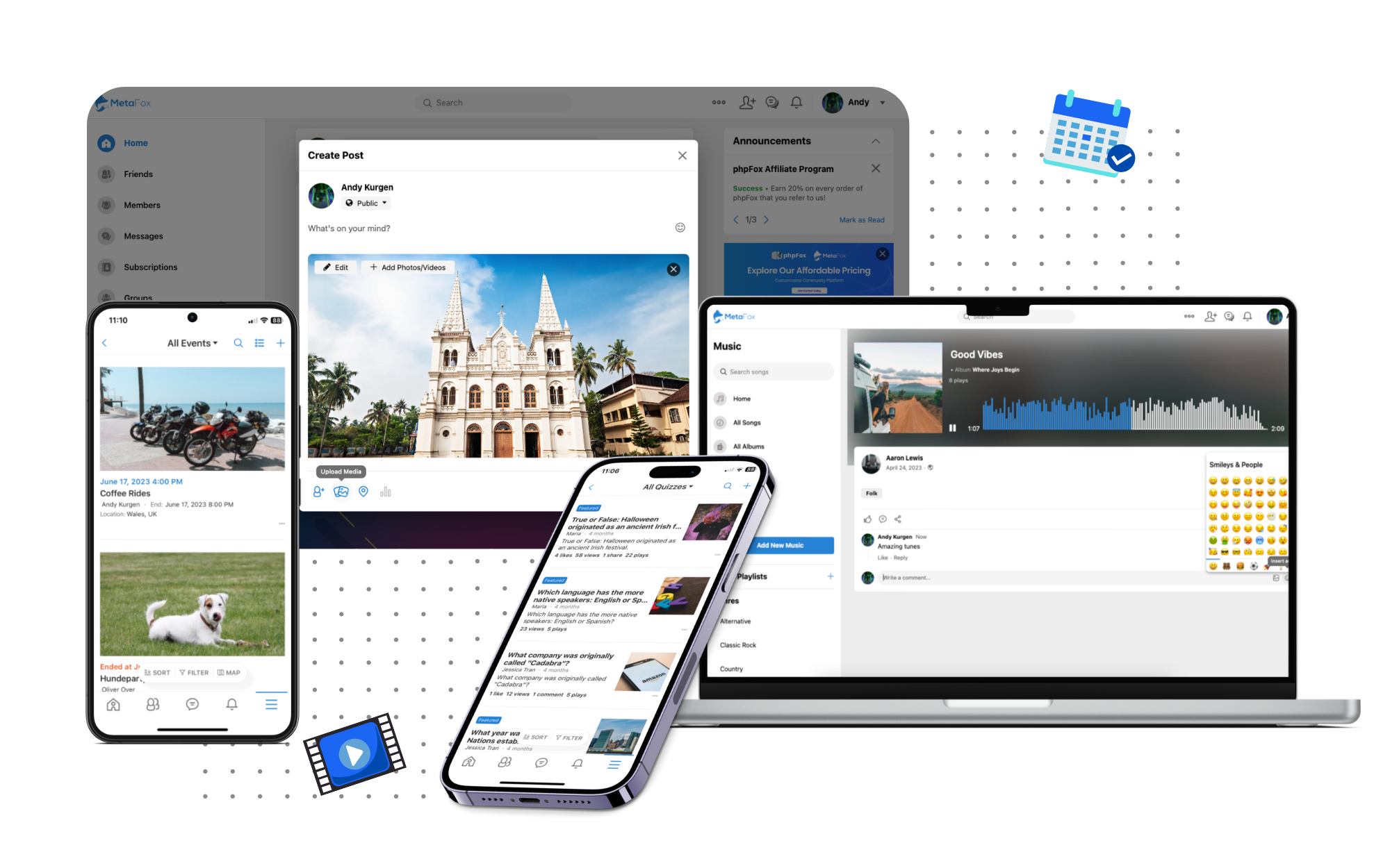 phpFox | Engagement: Unleash the power of online community features